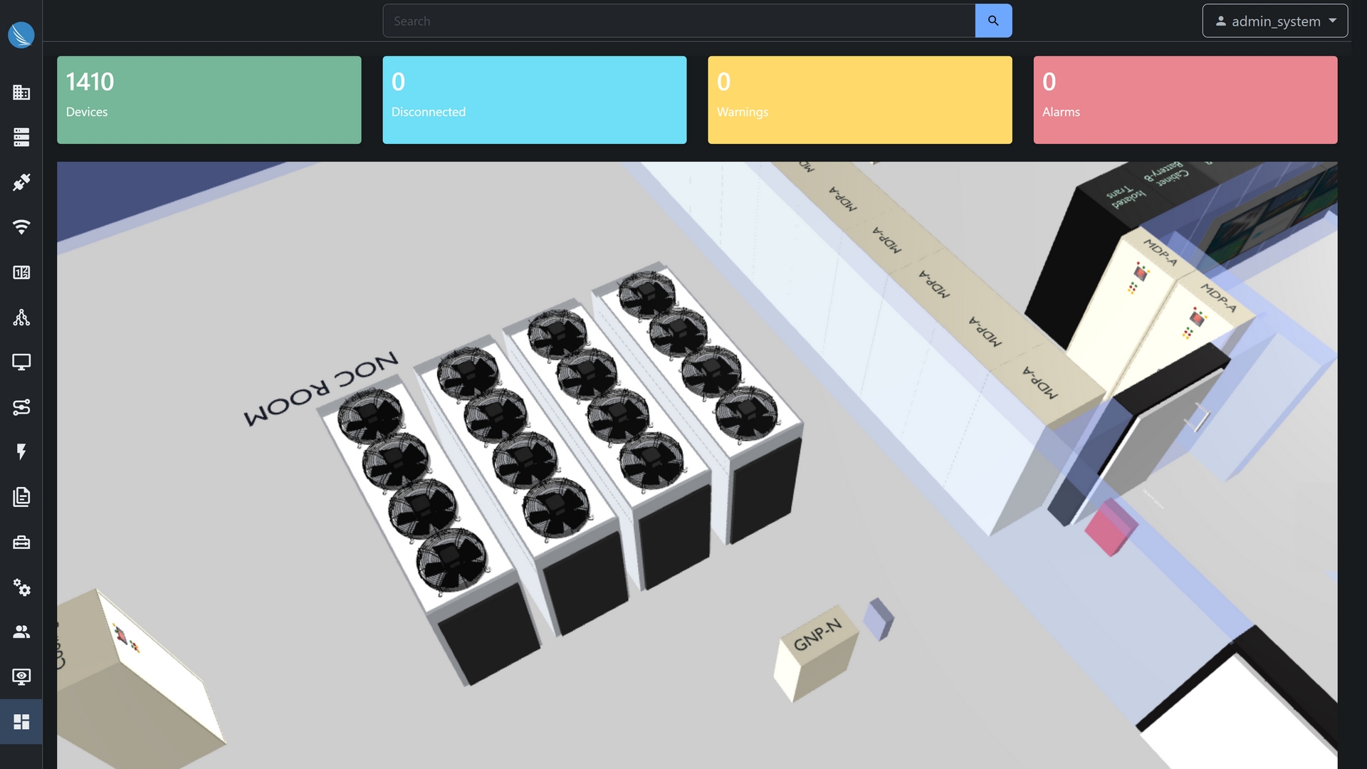Dynamic 3D and 2D Graphical Visualization - Prochista Smart Technologies